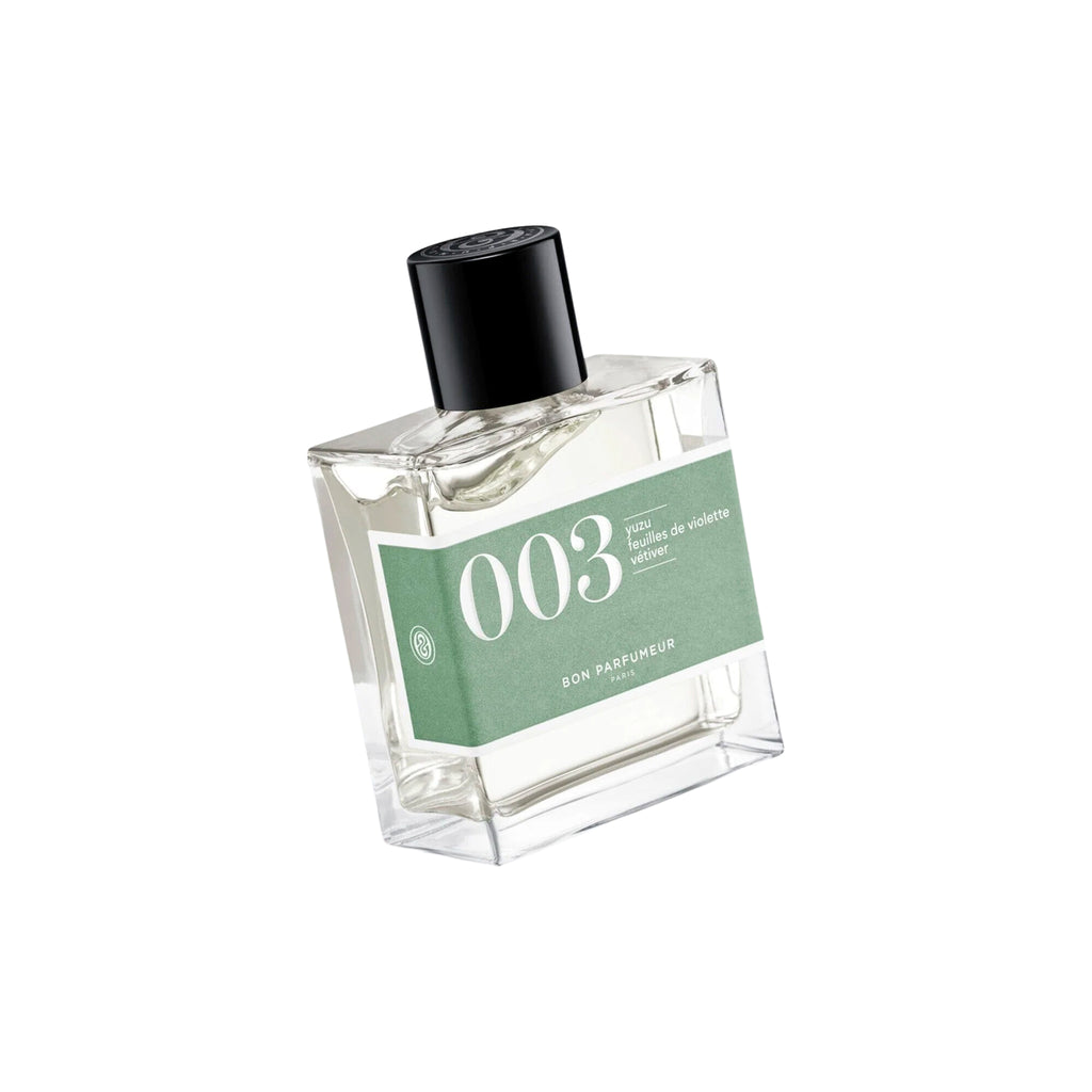 Bon Parfumeur 003 Yuzu, Violet Leaves & Vetiver Cologne 30ml – La Gent